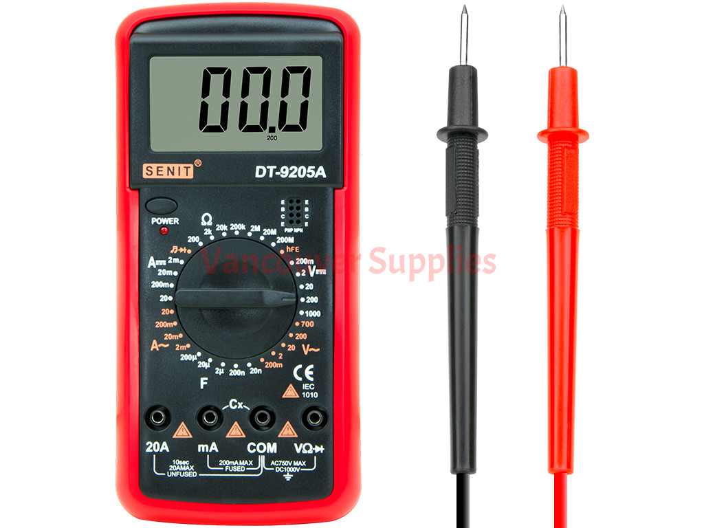 Digital Resistance Ammeter Capacitance Voltage Voltmeter ...